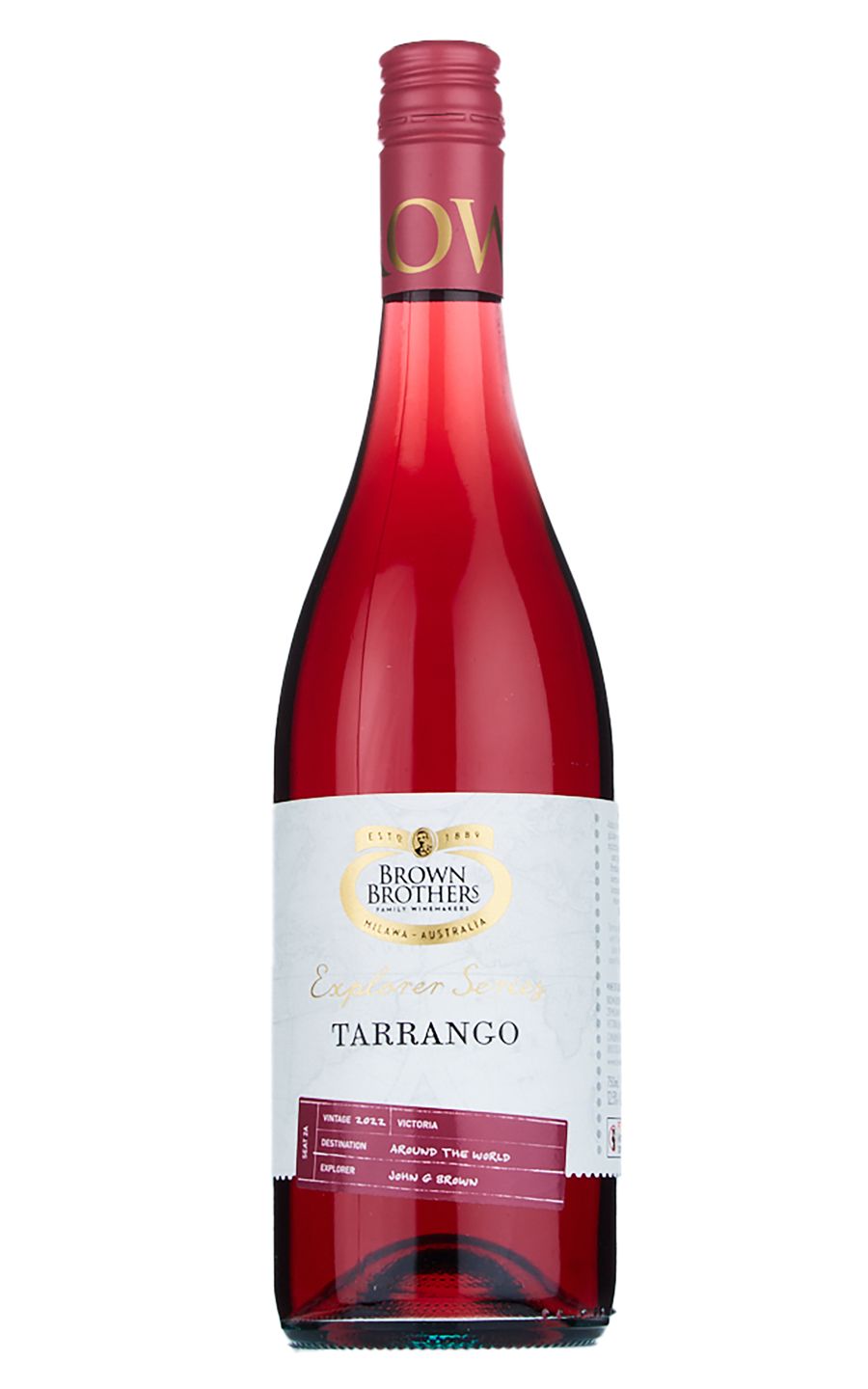 Buy a case of Brown Brothers Explorer Series Tarrango 2022 - Just in Cases